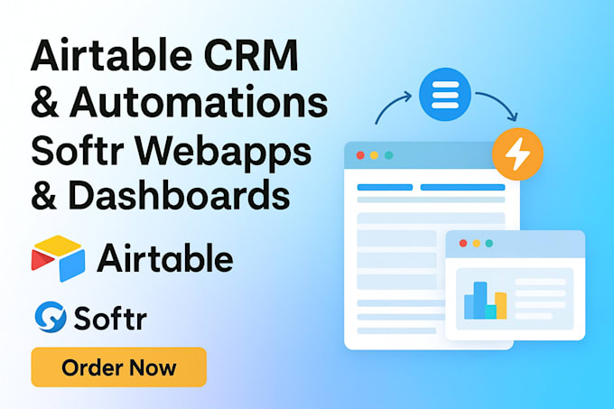 Setup Airtable Database Airtable Crm Airtable Automation And Softr
