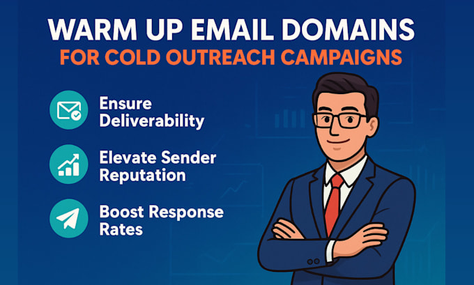 Warm up your email domain and boost deliverability for cold outreach campaigns by Rich_man_sol ...