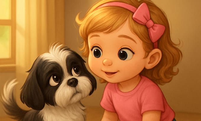 Pet children book illustration storybook artist picture book ...