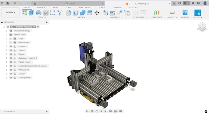 Create professional 3d cad models and mechanical designs in fusion 360 ...
