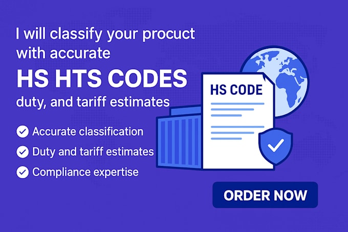 Fornecer código hs preciso, código tarifário, código hts, arquivo de ...