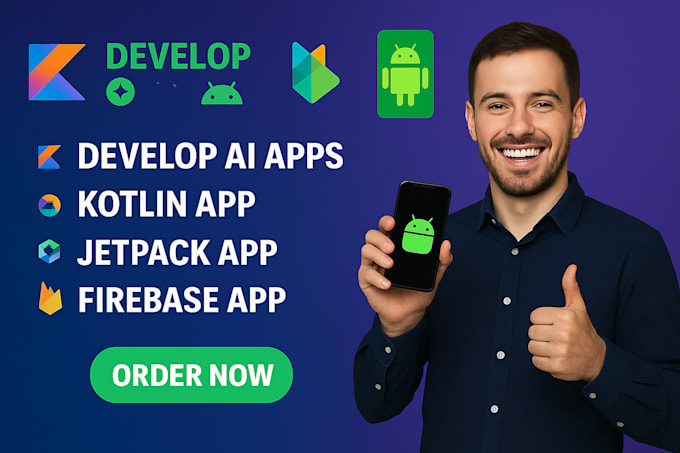 Android-apps mit kotlin, java, jetpack compose, firebase und ai entwickeln