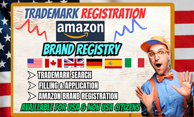 Do amazon brand registry and upsto trademark registration by Benjamin_jaxon | Fiverr