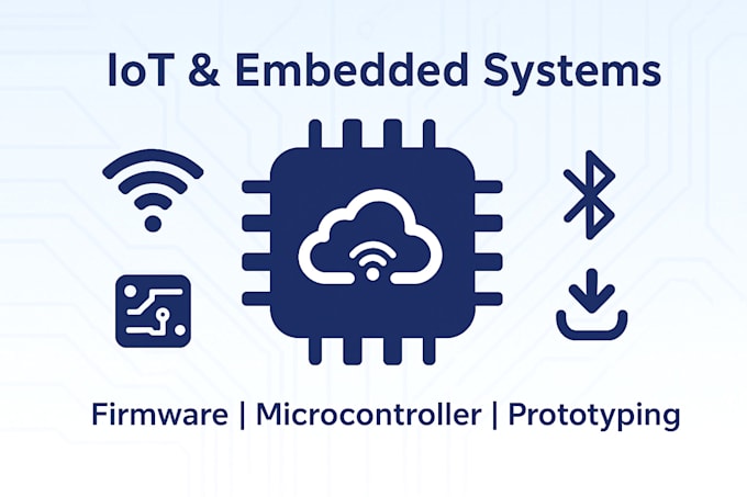 Design iot embedded system with microcontroller and firmware by Haryinde45 | Fiverr