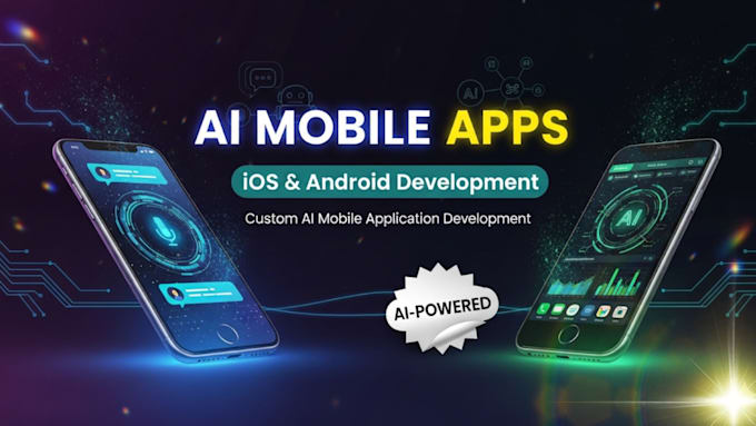 Build ai mobile app development services custom ai application flutter by Aim0bile_dev | Fiverr