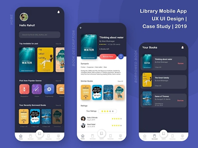 Develop ebook reading app, book store app, in flutter by Vispalmiam | Fiverr