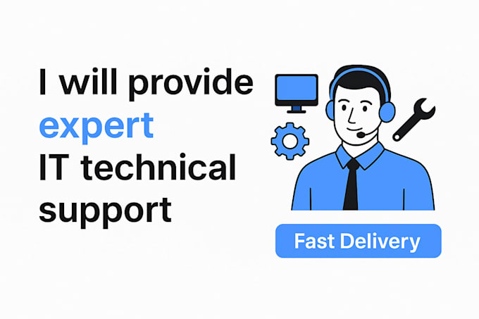 Provide expert it technical support by Manushaamal | Fiverr