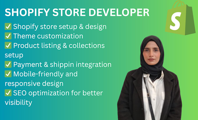 Be shopify expert and developer by Fmk_teamworks | Fiverr