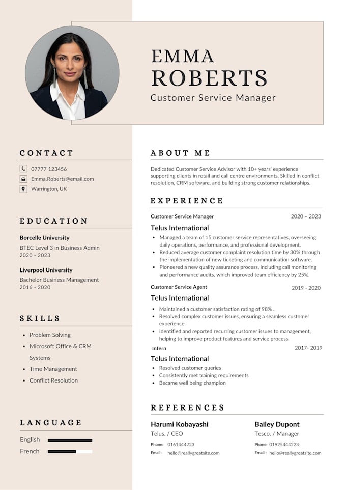 Perfect your cv cover letter and help job opportunities by Nicktrew ...
