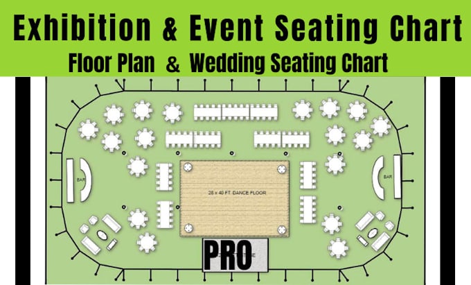 Design elegant wedding seating charts event seating chart exhibition ...