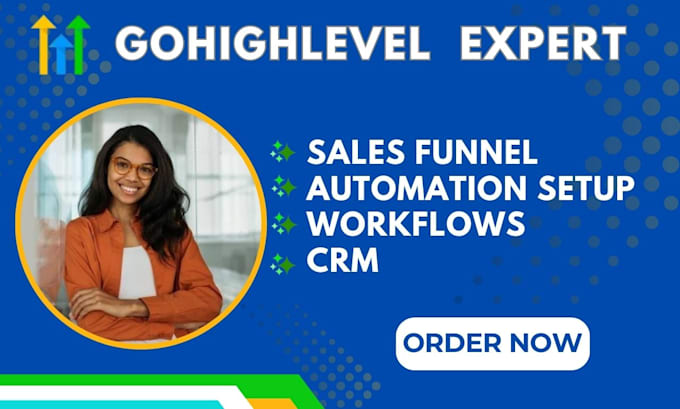 Build or clone your gohighlevel funnel, automation, crm systeme io ...