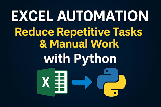 Automate excel reports and create data dashboards using python by Zaidbagwan123 | Fiverr