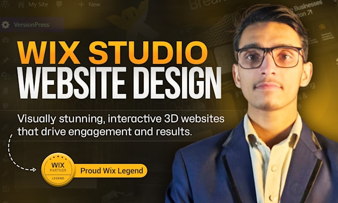 Do wix studio website responsive and modern design by Webmentoro | Fiverr