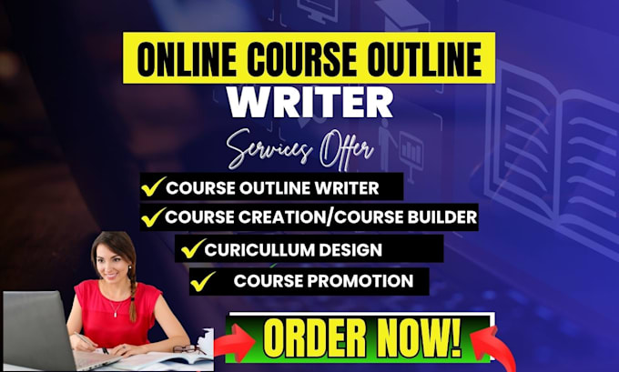 Create a complete online course curriculum lesson plan and elearning ...