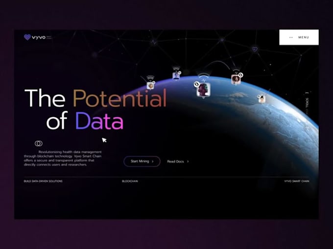 Interactive webgl website 3d background scroll based animation threejs ...