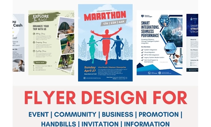 Design canva flyer poster brochure banner flyer redesign postcard door ...