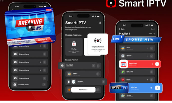 Rebrand and develop iptv app iptv rebrand smart tv app ott platform android iptv by Crown ...