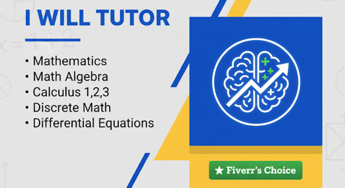 Teach mathematics calculus 1 calculus 2 and calculus 3 by Fawad_expert6 ...