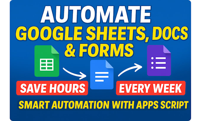 Automate google sheets, form, gmail, drive, calendar via apps script by Seo_with_sunny | Fiverr