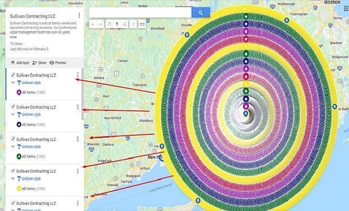 Build google stacking authority entity stacking map ranking gmb map ...