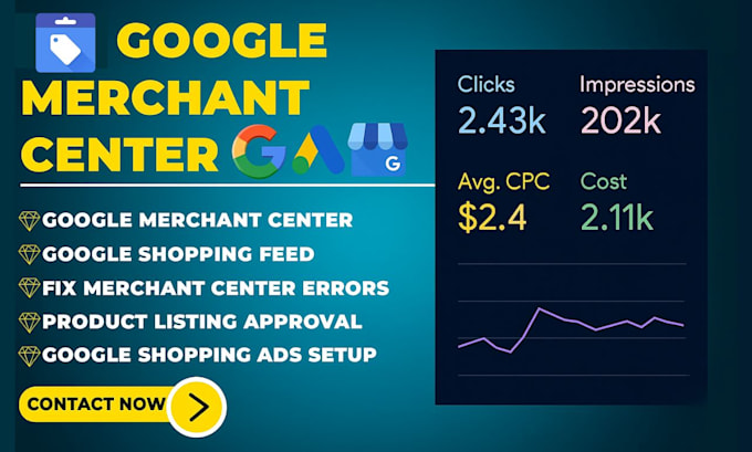 Google merchant center setup gmc configuration eu and global shopping ...