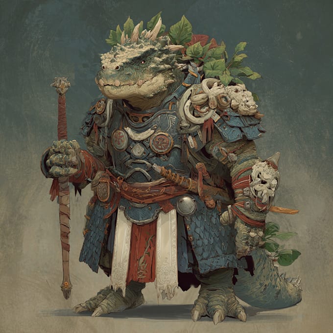 Design dnd fantasy character, pfp creatures and monster concept art by ...