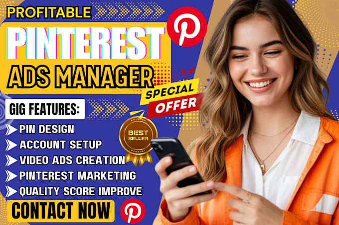 Be your pinterest marketing manager seo ads expert high converting ads ...
