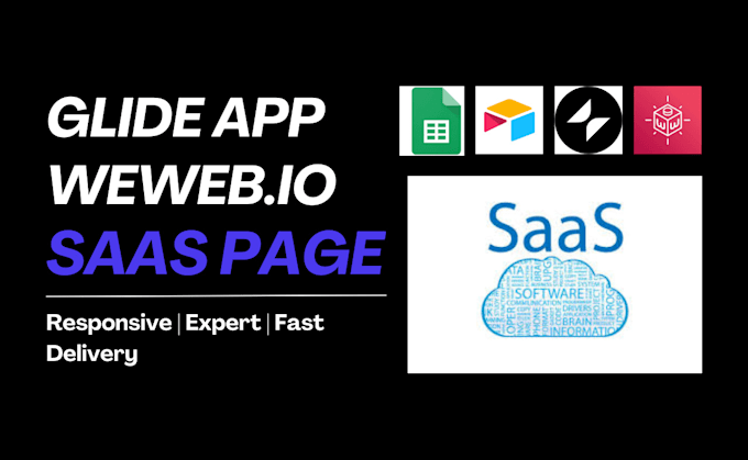 Build your web app or saas using weweb glide replit google sheet and airtable by Bestappservices ...