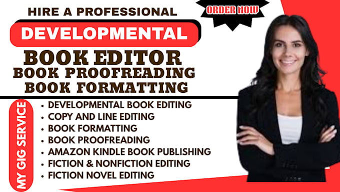 Developmental edit, format, proofreading, ghost writer expert by Adisa ...