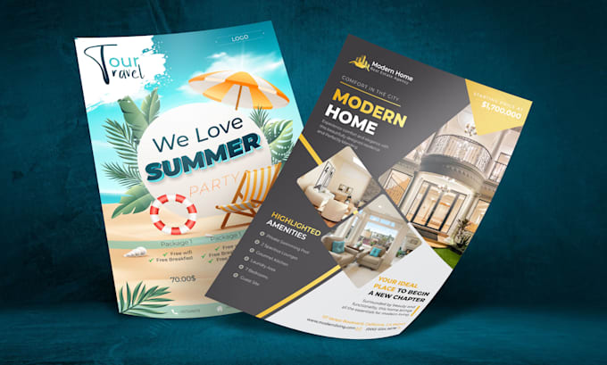 Design professional flyers and posters to boost your brand by Fist_of ...