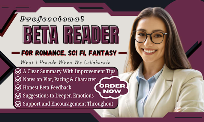 Be your beta reader, romance beta reader, horror, sci fi, fantasy beta reading by Patricia ...