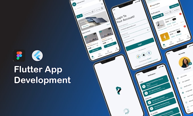 Develop flutter android ios app, firebase, api integration, clean architecture by Aly_basheer ...