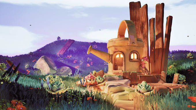 Create 3d environment or prop art for your game by Damarcstudio | Fiverr