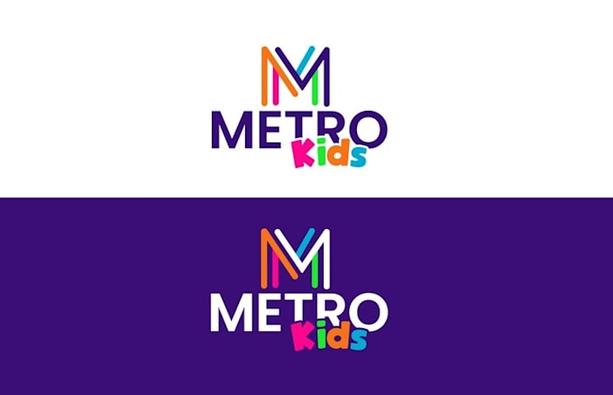 Design awesome metro kids logo by Ottilie_strosin | Fiverr