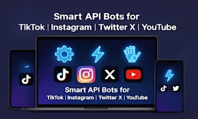Build twitter x bot, instagram bot, linkedin bot, mass dm bot, tiktok ...