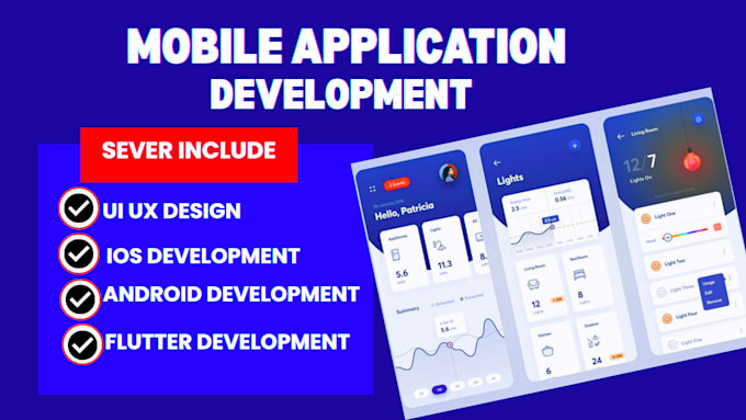 Develop mobile app flutter app development by Kelvin_studioo | Fiverr