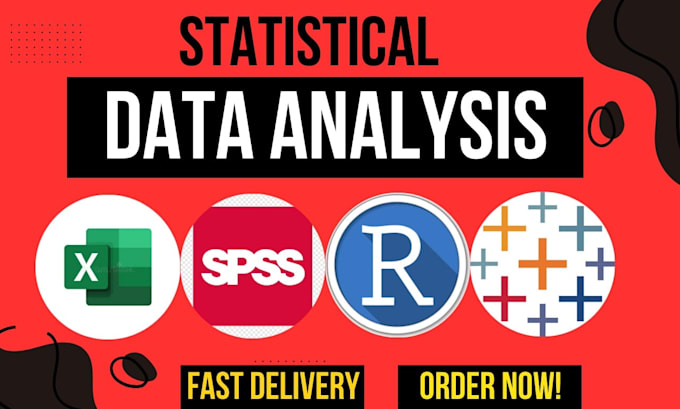 Perform statistical data analysis in rstudio, sas, stata, spss, excel ...