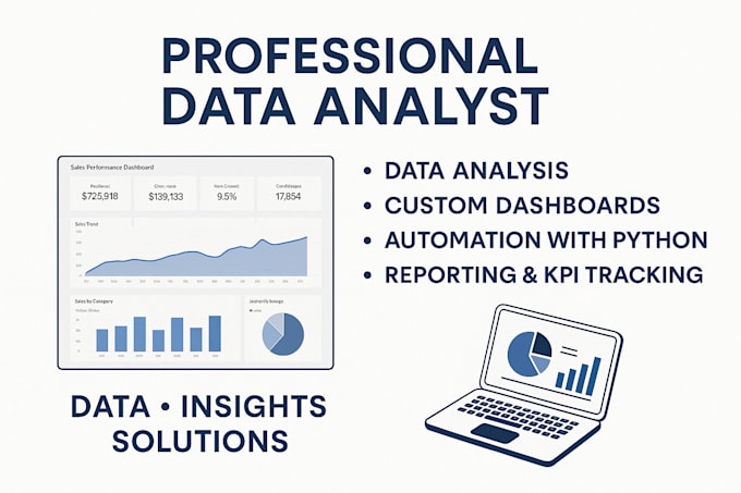 Professional data analyst sql, python, power bi, excel by Simone_sola | Fiverr