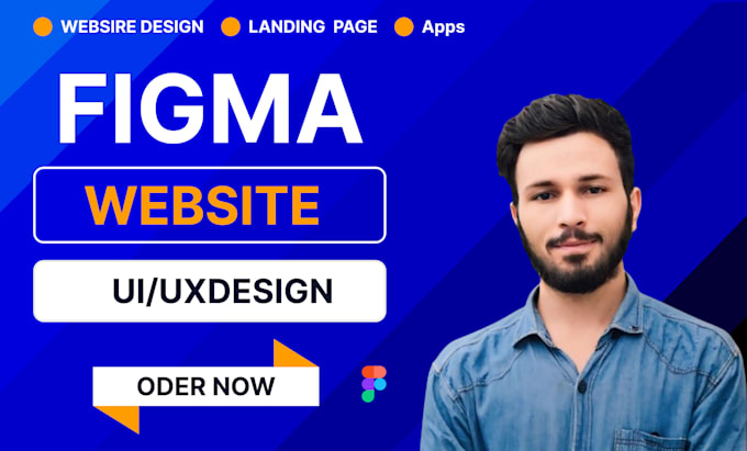 Do figma website design, website ui ux design, figma design, website ...