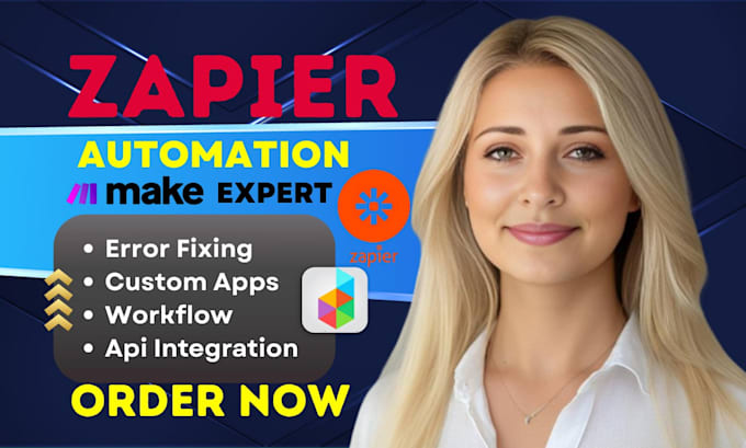 Create complex zapier workflows, n8n api integration, n8n, make automation by Crmexpert_1 | Fiverr