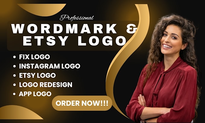 Redesign or edit luxury digital wordmark business logo by Vanistrav ...