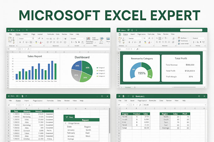 Be your microsoft excel expert for data analysis, dashboards, and automation by Amanprasad98 ...