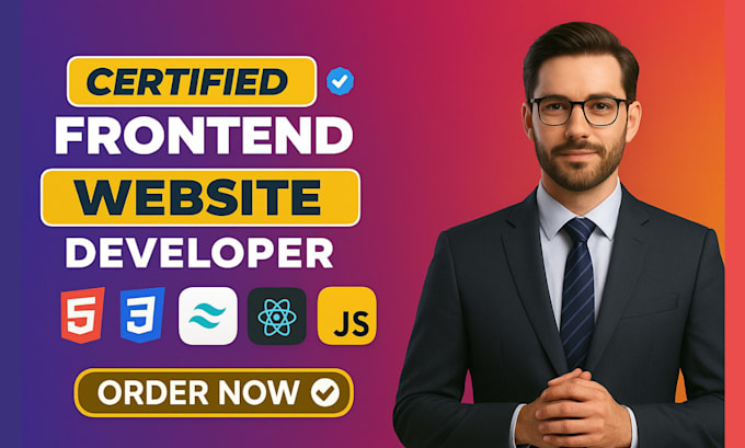 Be your front end developer using react nextjs and tailwind css by Anamul_dev_hub | Fiverr