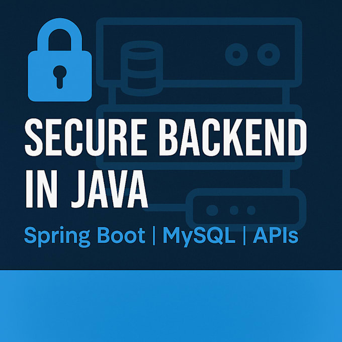 Build secure java backend system by Swarna1607 | Fiverr