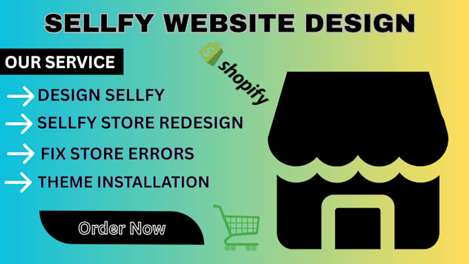 Design and redesign professional sellfy store by Sholly_agency | Fiverr