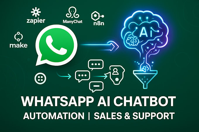 Build a powerful whatsapp chatbot, ai chatbot, and automation with api ...
