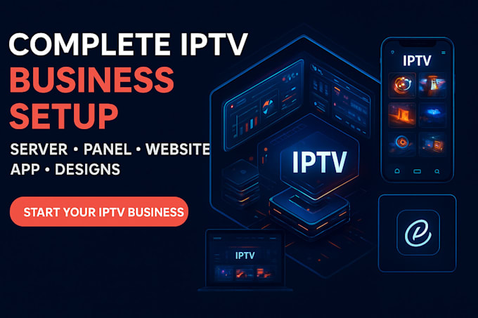 Setup custom iptv server, xui one, xtream ui, iptv reseller panel by Theodoretv | Fiverr