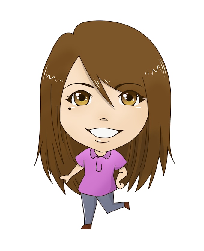 Create cute cartoon and chibi by Shine_abi | Fiverr