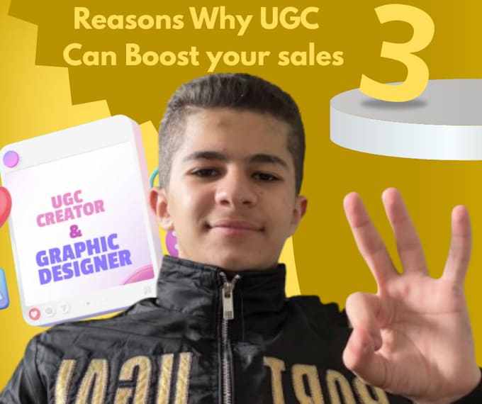 Create viral ugc videos for your brand by Ahmedqeshta123 | Fiverr