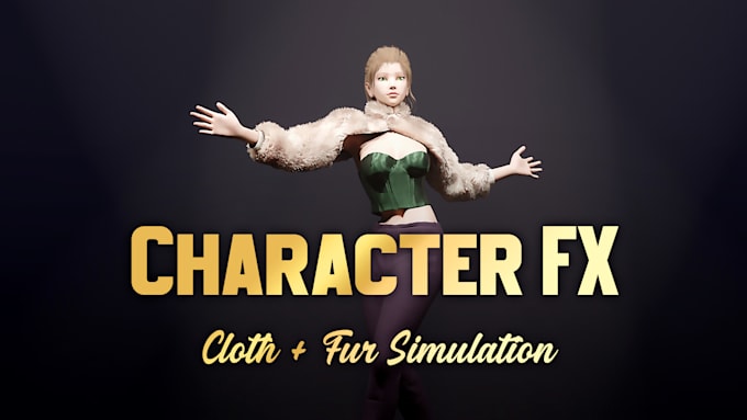 Create realistic cloth simulation for your 3d project by S3rgi_art | Fiverr